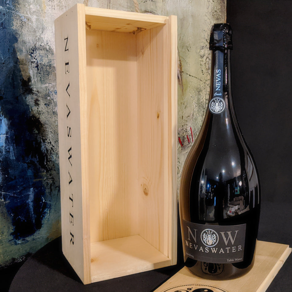 NEVAS WATER | Magnum wooden box – FINE LIQUIDS